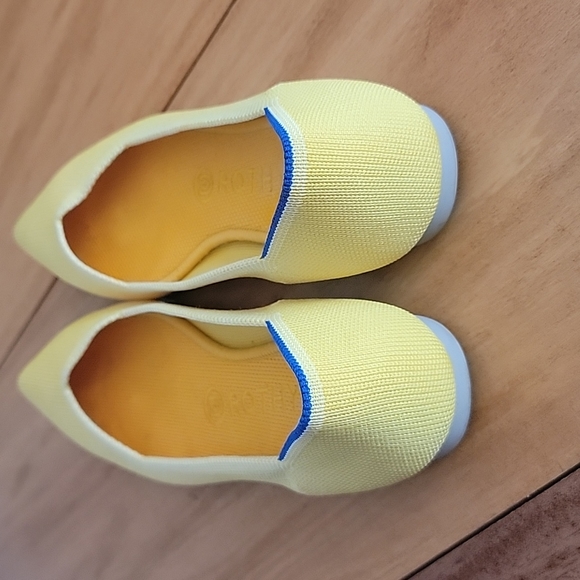 Rothy's | Shoes | Rothys Yellow Pointed Toe Flats | Poshmark